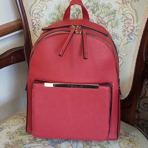 Deluxity Los Angeles | Bags | New Deluxity Los Angeles Red Backpack ...